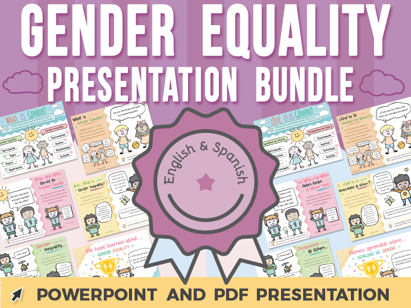Gender Equality Powerpoint Presentation Bundle Teaching Resources