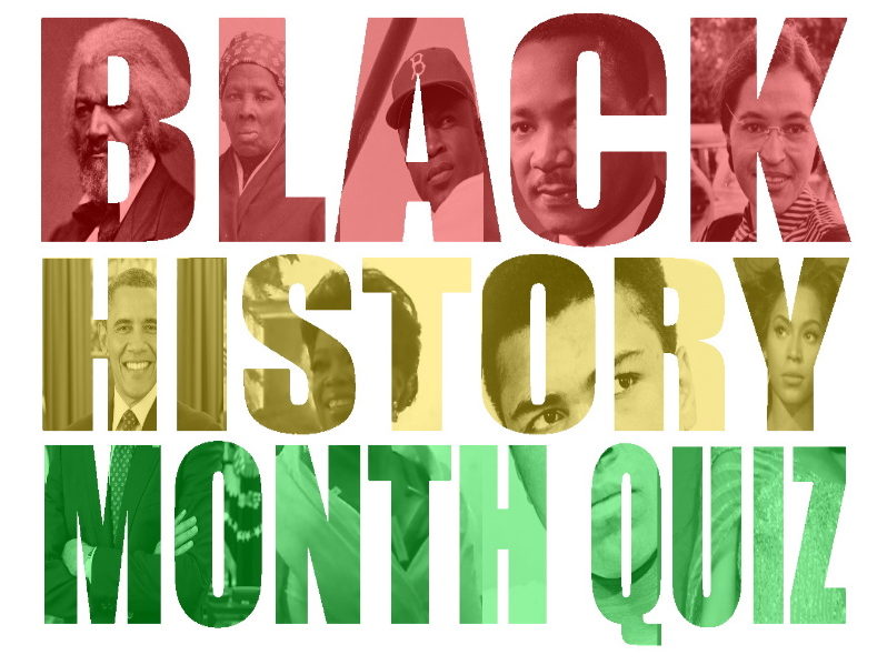 Black History Month Quiz Teaching Resources