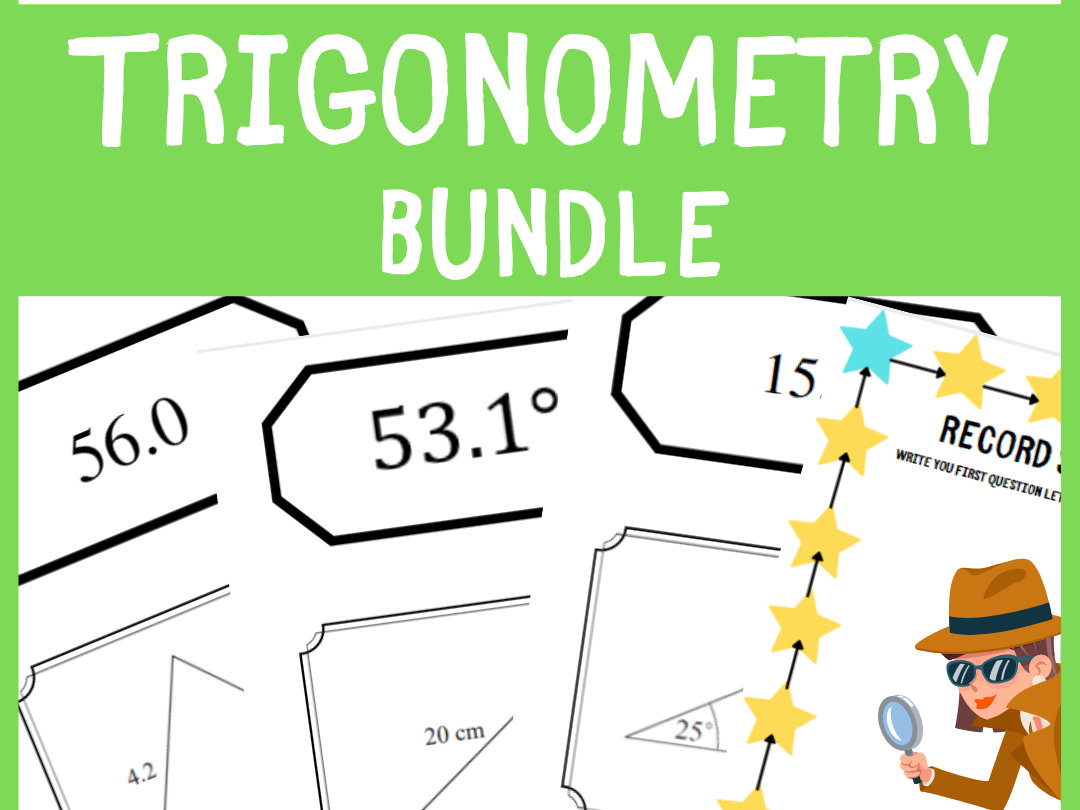 Trigonometry Bundle Teaching Resources