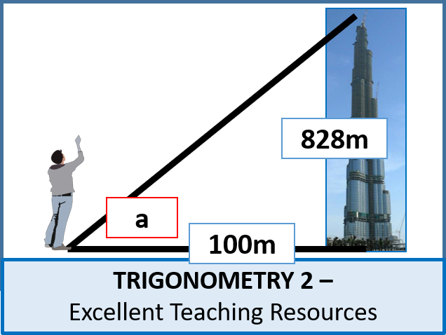 Geometry Trigonometry 2 Basic Trig Soh Cah Toa Lots Of Resources