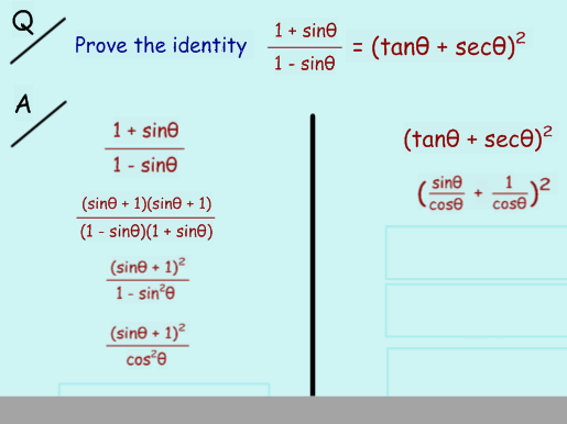 Trigonometric Identities Using Sec Cosec And Cot Teaching Resources