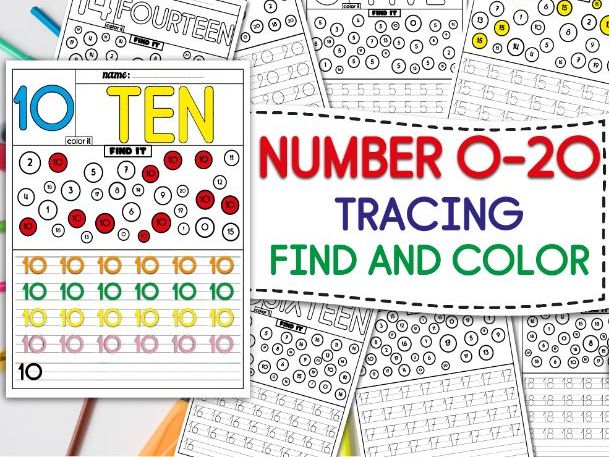 Tracing Numbers 10 20 Worksheets Hot Sex Picture