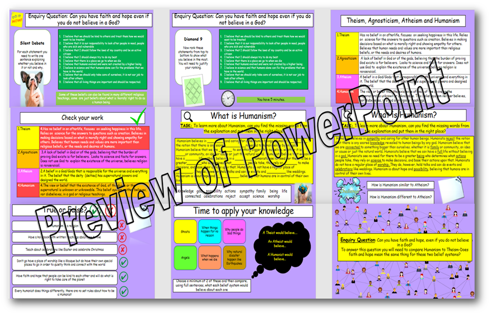 Belief Systems Ks3 Religious Studies Teaching Resources