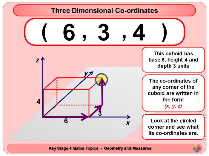 3d Coordinates Ks4 Teaching Resources