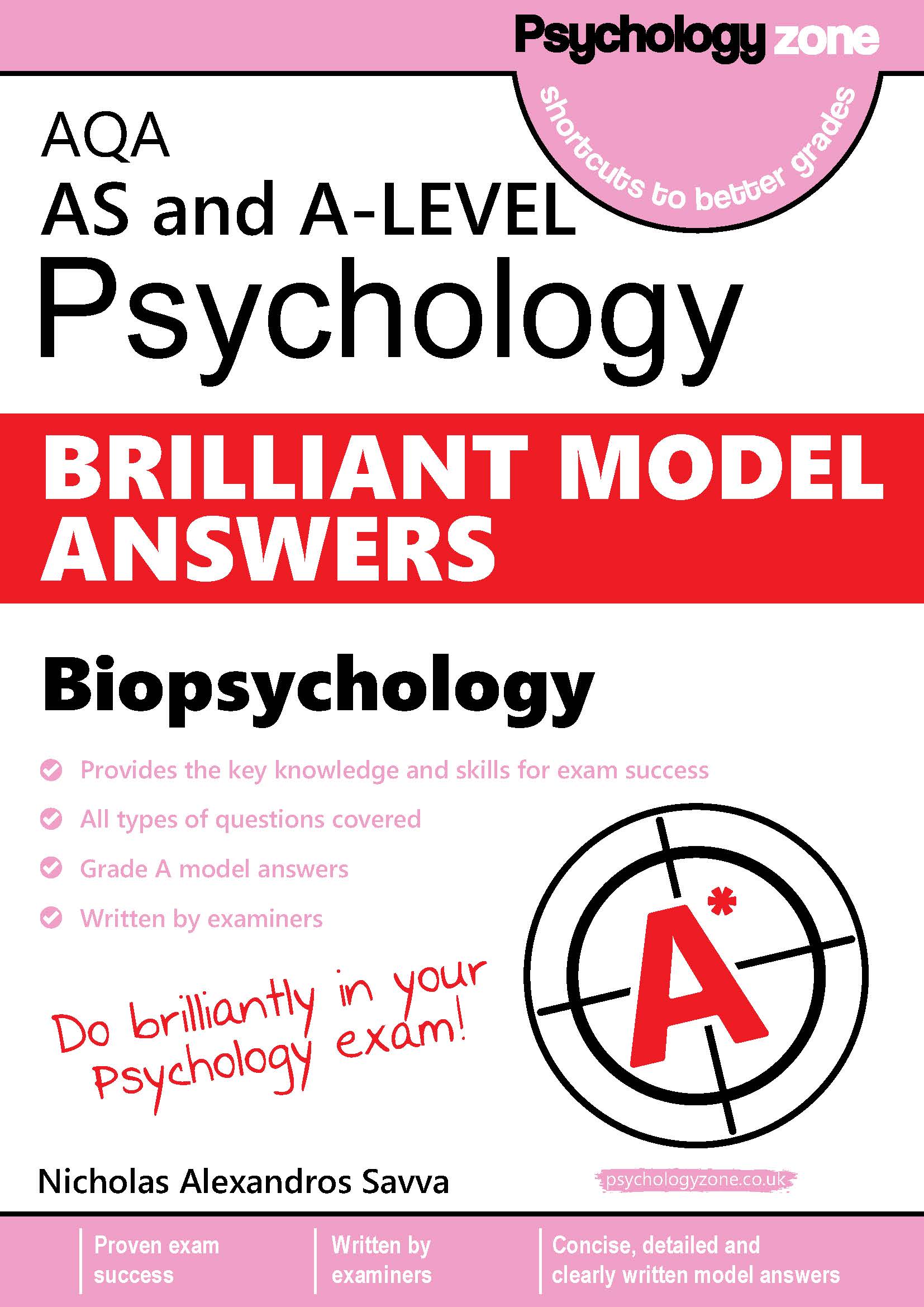 Aqa Psychology Brilliant Model Answers Biopsychology As And A Level