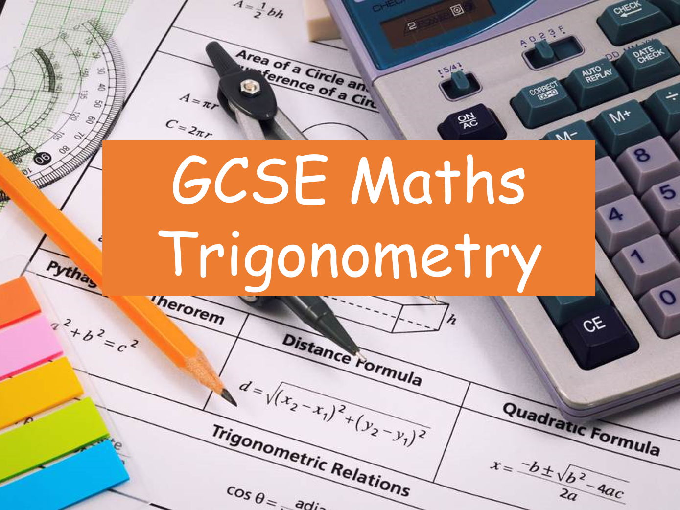 Gcse Maths Trigonometry Bundle Higher Teaching Resources