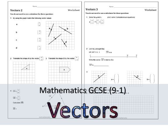 Components Of Vectors Worksheet