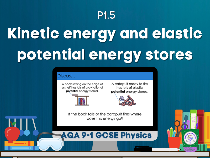 Kinetic Energy And Elastic Energy Stores Lesson Bundle Teaching Resources