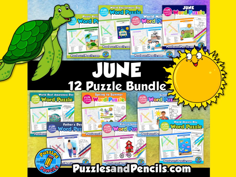 June Word Search Puzzle With Colouring June Wordsearch Teaching Sexiz Pix