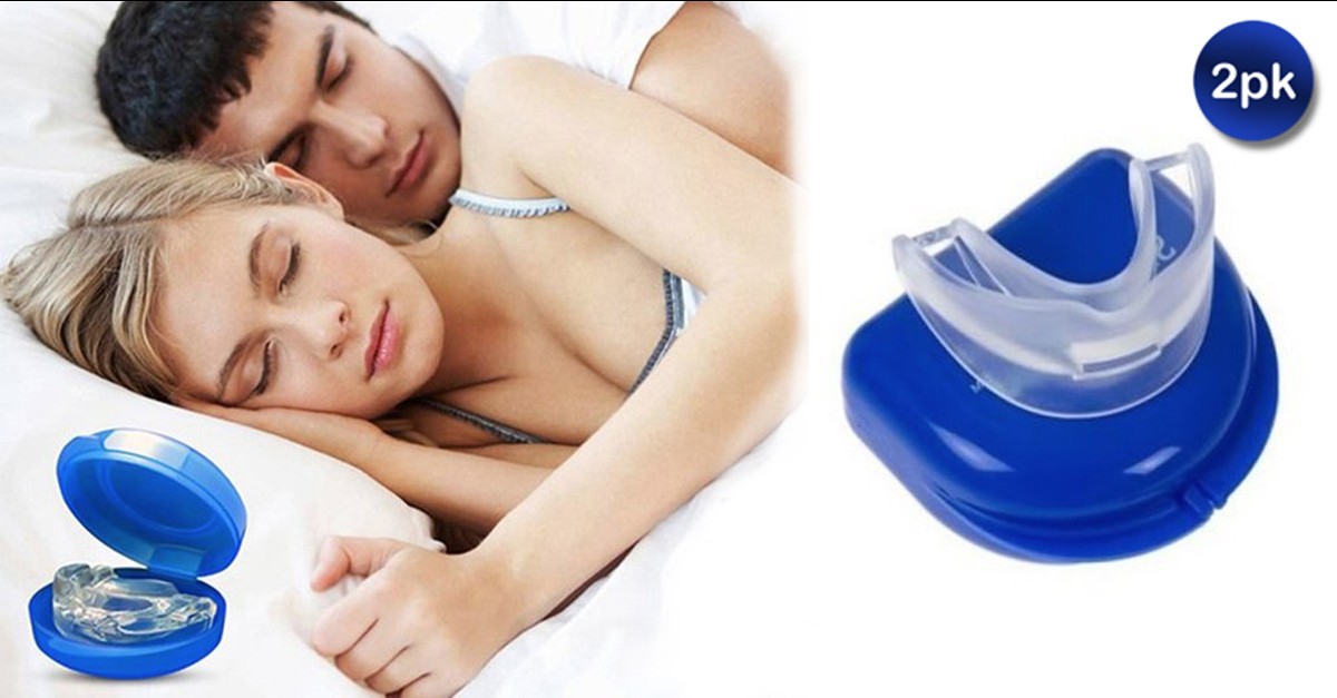 2 Pack Snore Aid Stop Snoring Device