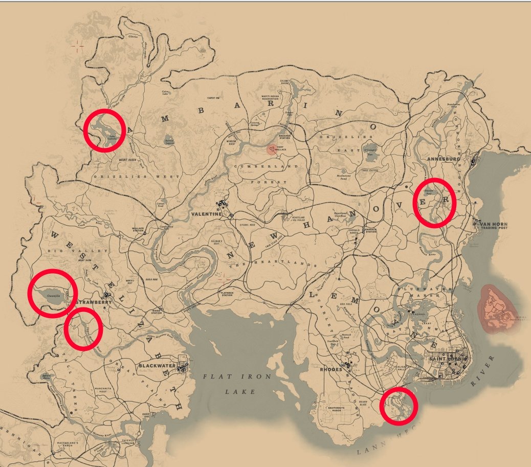 Red Dead Redemption 2 Online Interactive Map Mazarch