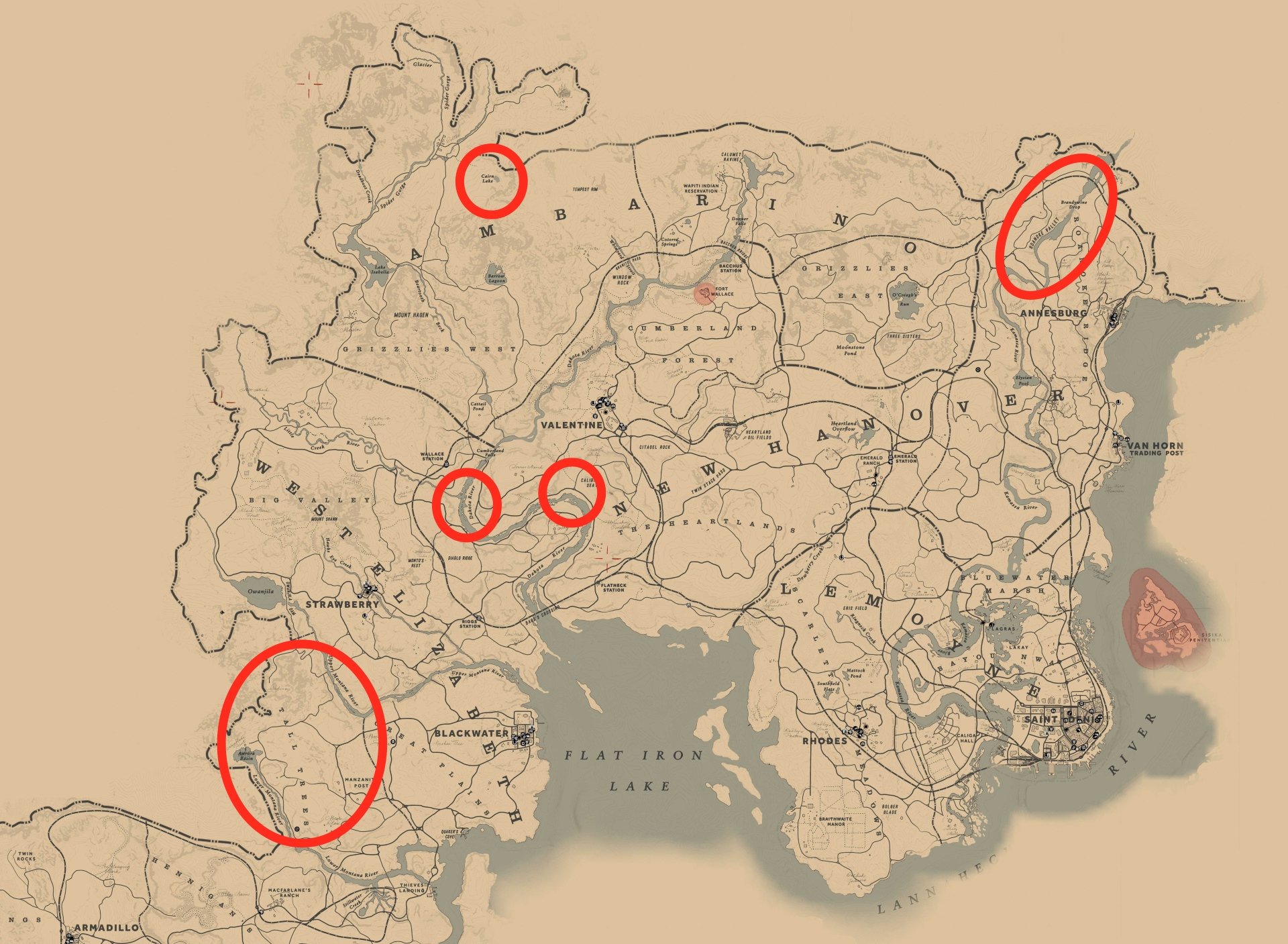 Red Dead Redemption 2 Online Interactive Map Mazarch