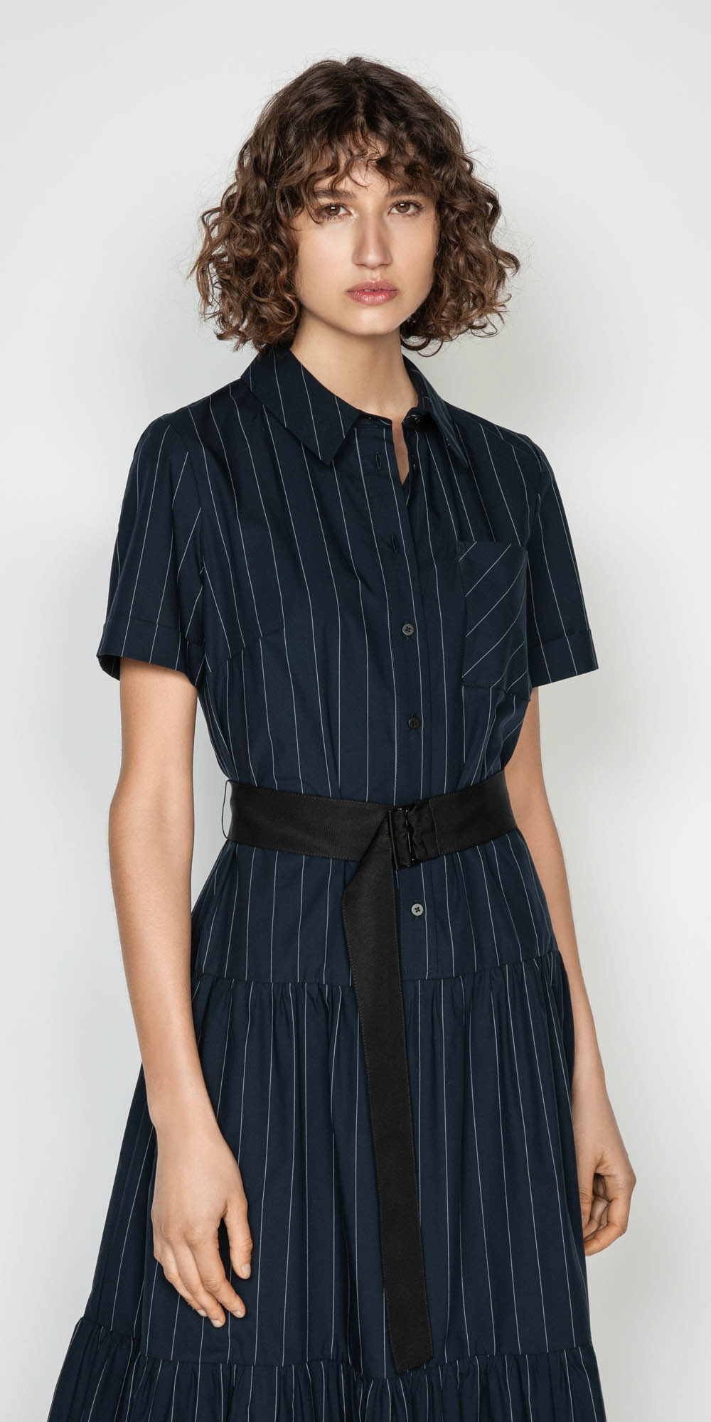 Pinstripe Shirt Dress Buy Dresses Online Cue