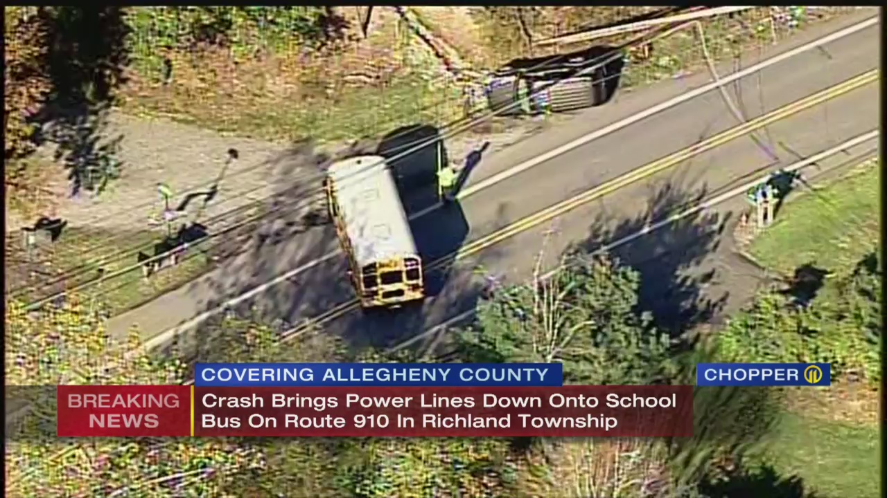 School Bus Involved In Crash In Richland Township Wpxi