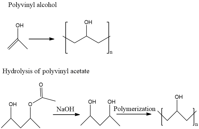 Statement A Polyvinyl Alcohol Is Obtained By Polymerization Of Vinyl