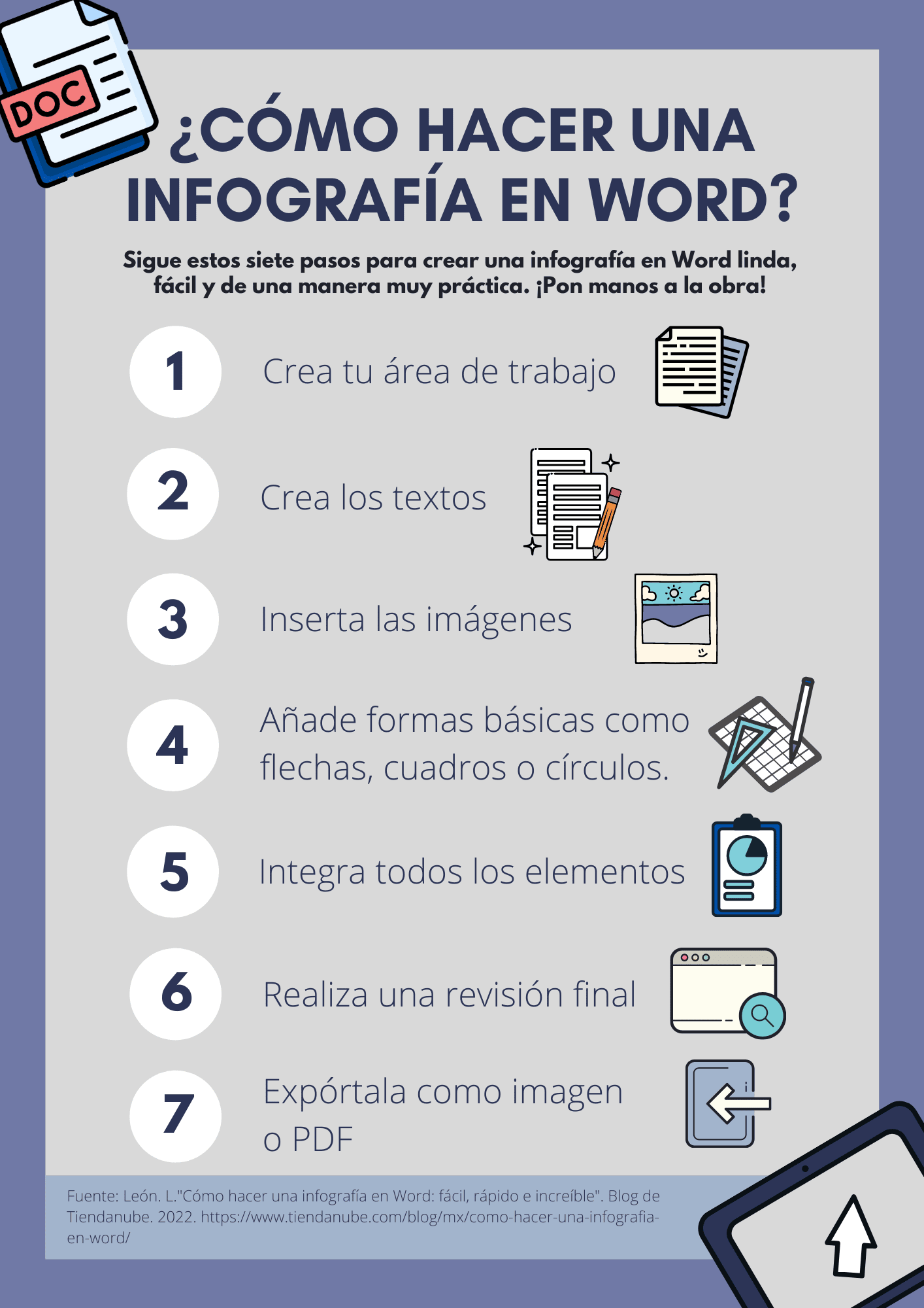 Cómo Hacer Una Infografía En Word Fácil Rápido E Increíble