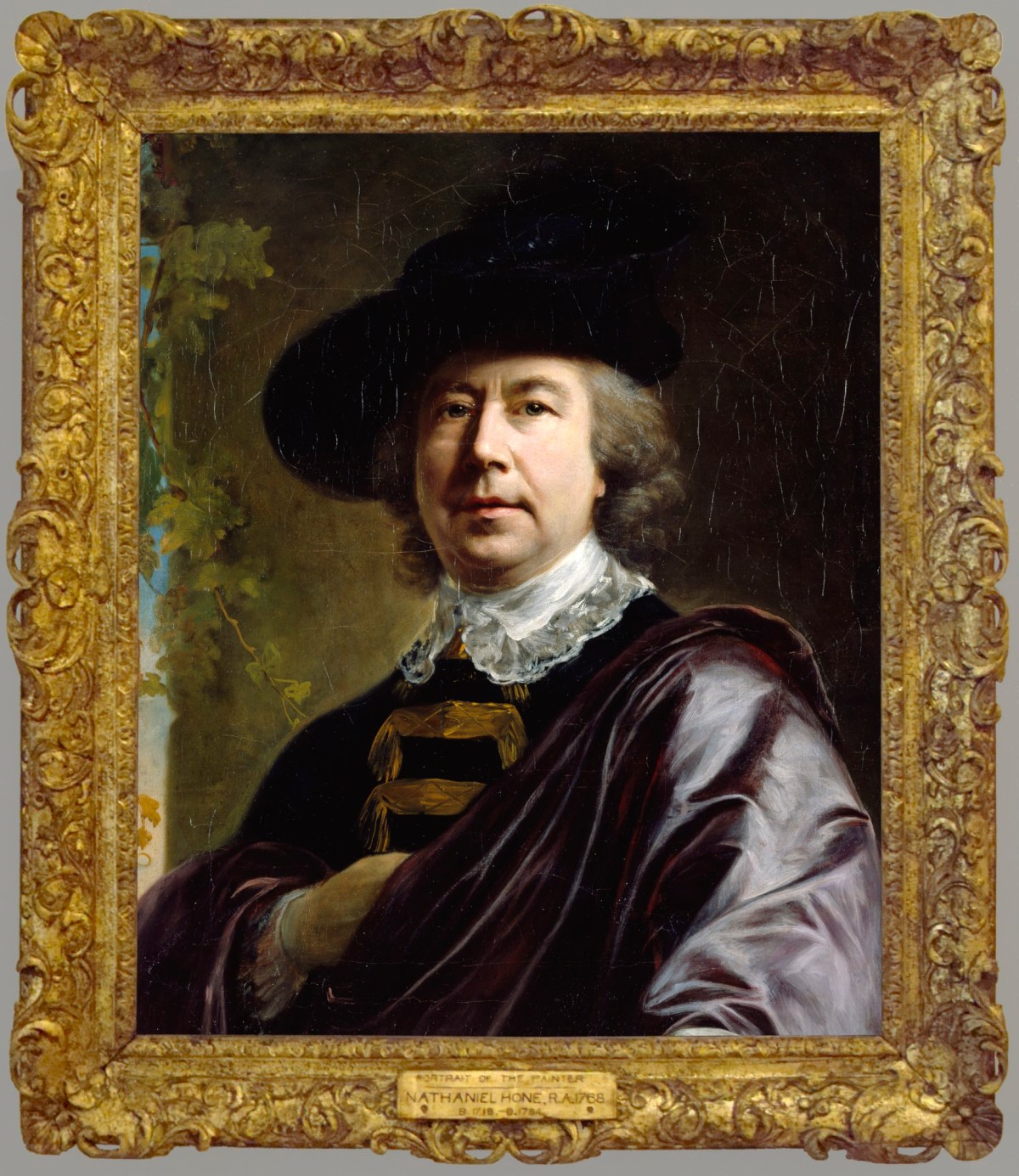 Frame For Nathaniel Hone Ra Self Portrait Works Of Art Ra