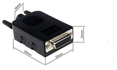 D Sub Db15 Male Female 2row 15pin Plug To Terminal Breakout Board