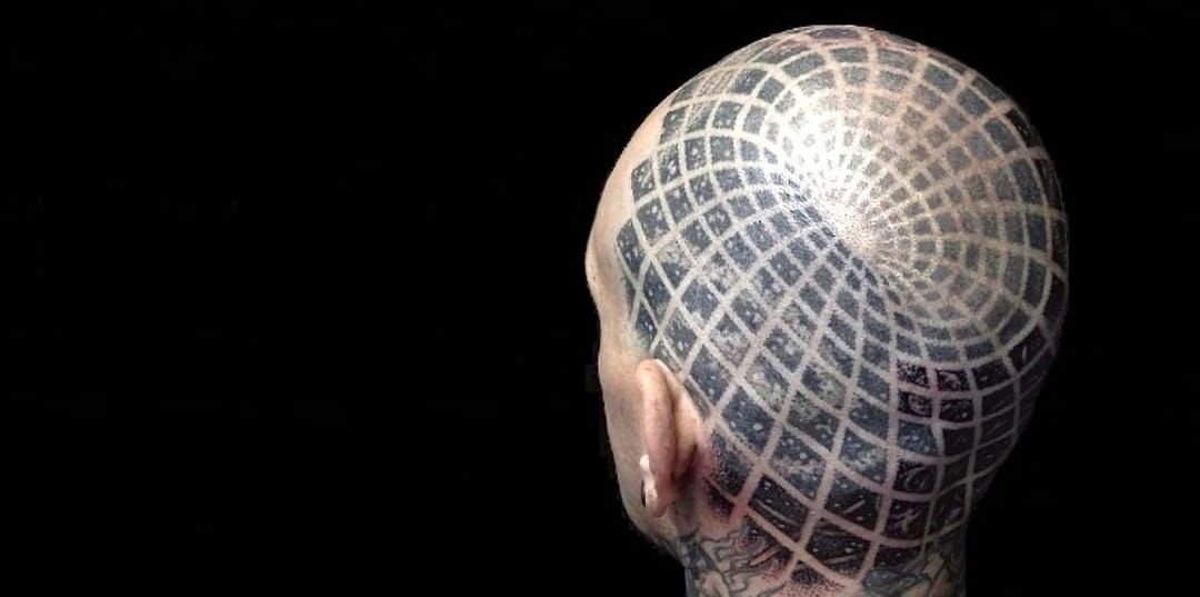 50 Fantastic Scalp Tattoos • Tattoodo