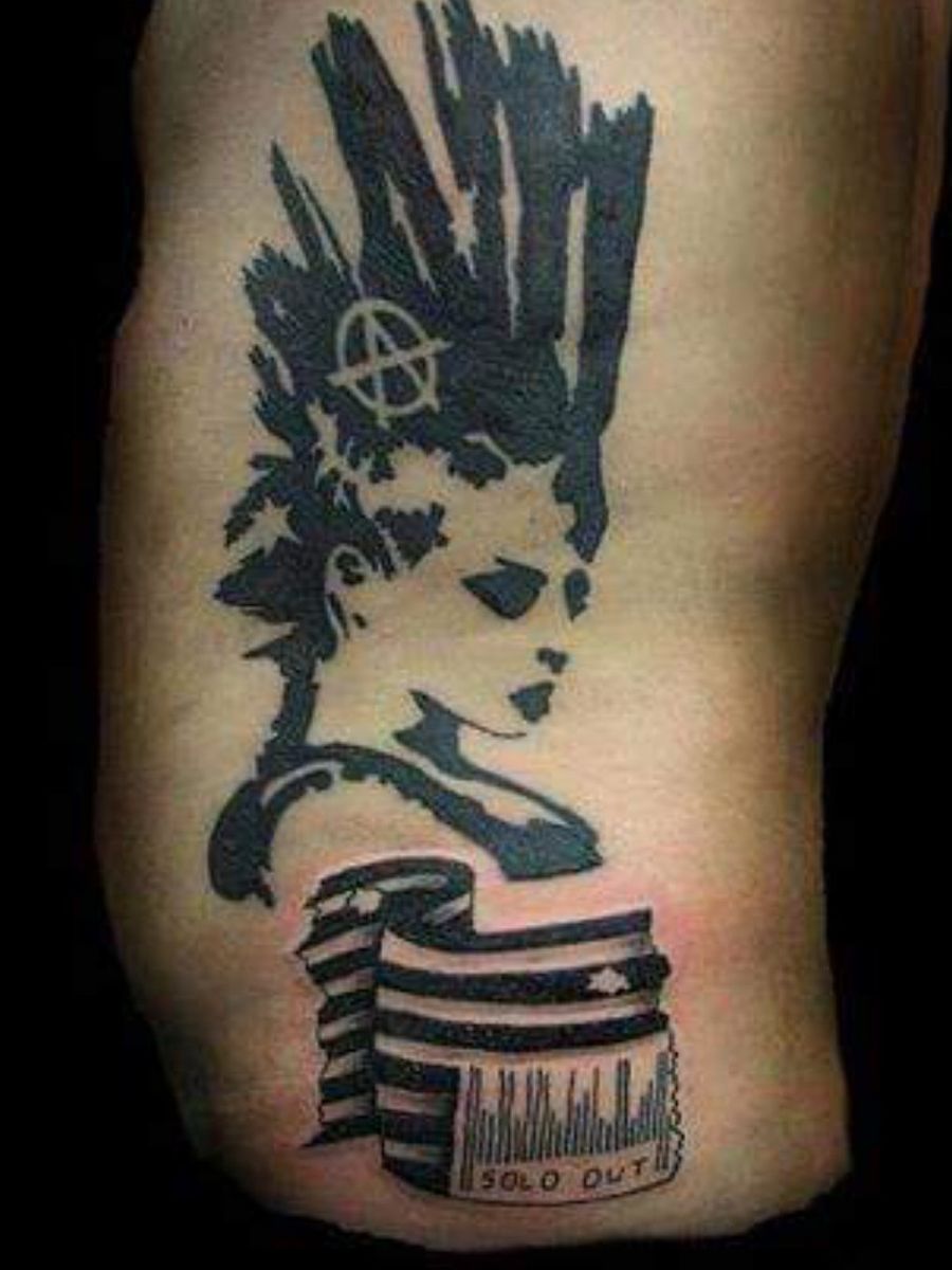 Tattoo Uploaded By Kaylee Mechefske • Punk Girl Mohawk • Tattoodo