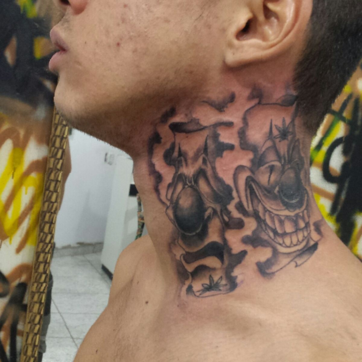 Tattoo Uploaded By Barão Passareli • Chora Agora Rir Depois Black And