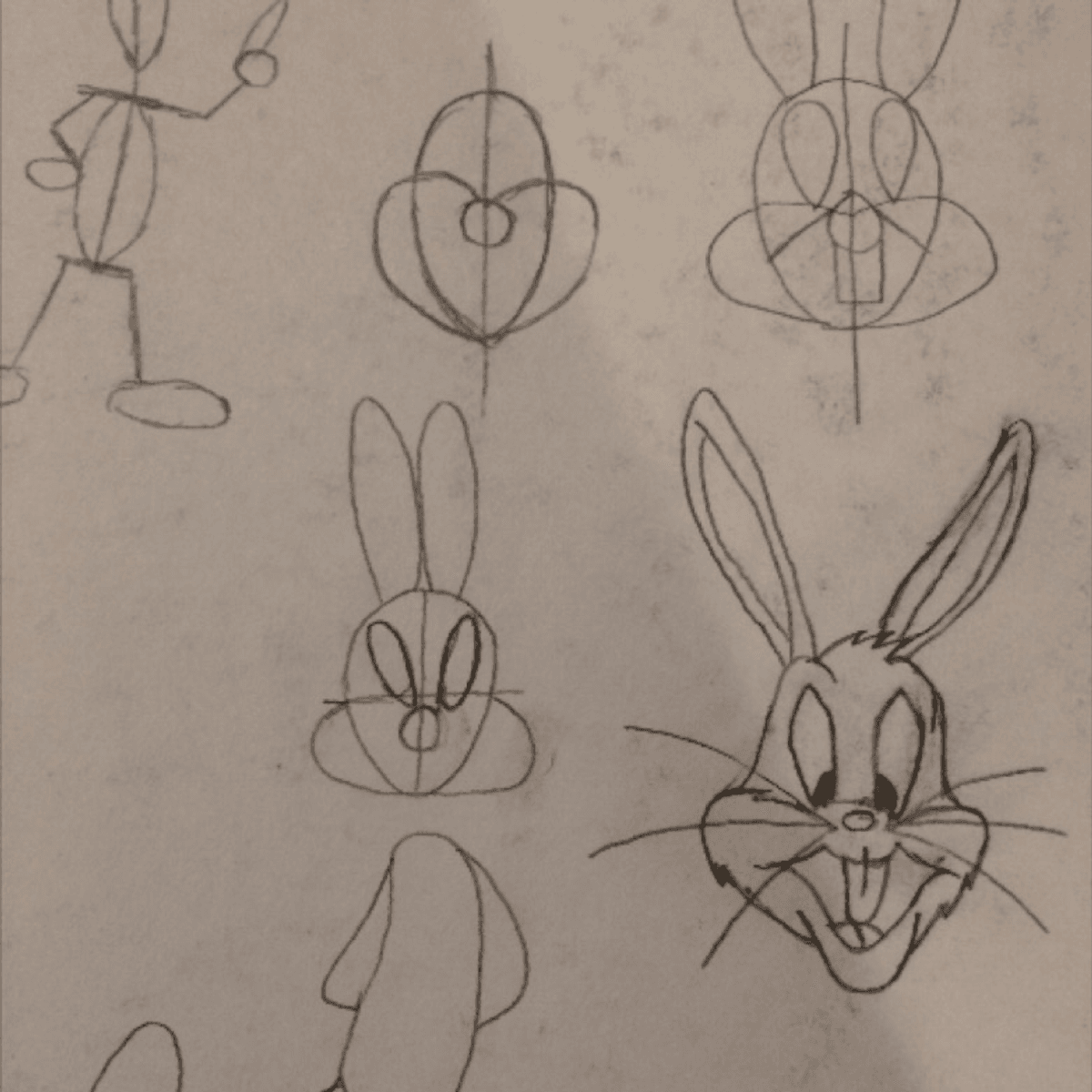 Tattoo Uploaded By Jorge Solis • Bugsbunny Sketches Looneytunes