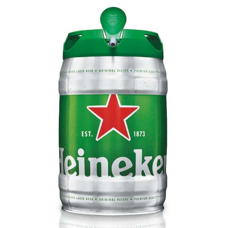 Barril Cerveza Heineken 5 Litros