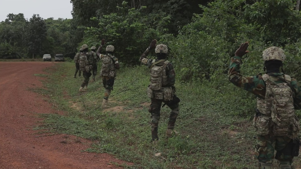 Dvids Video Patrol And Cqb Training Ghana And British Armed Forces