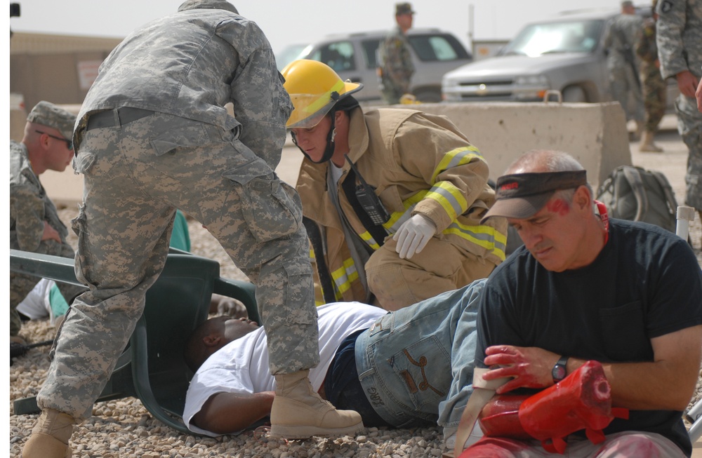 Dvids Images Mass Casualty Exercises At Fob Marez Image 3 Of 6