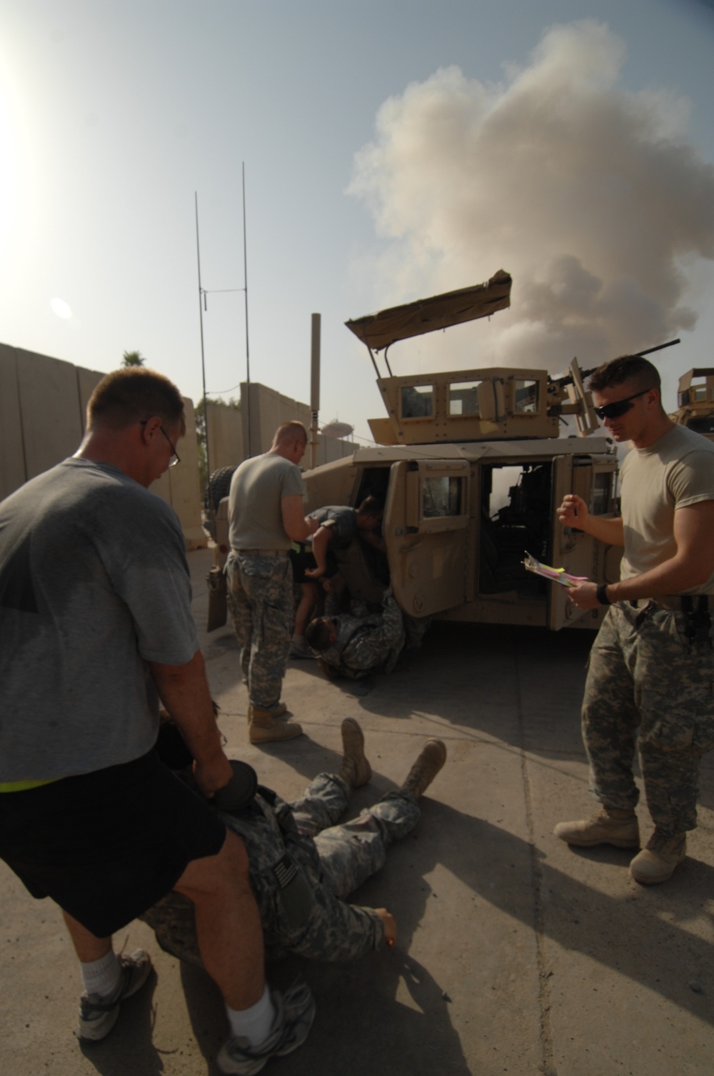 Dvids Images Us Soldiers Participate In Mass Casualty Exercise