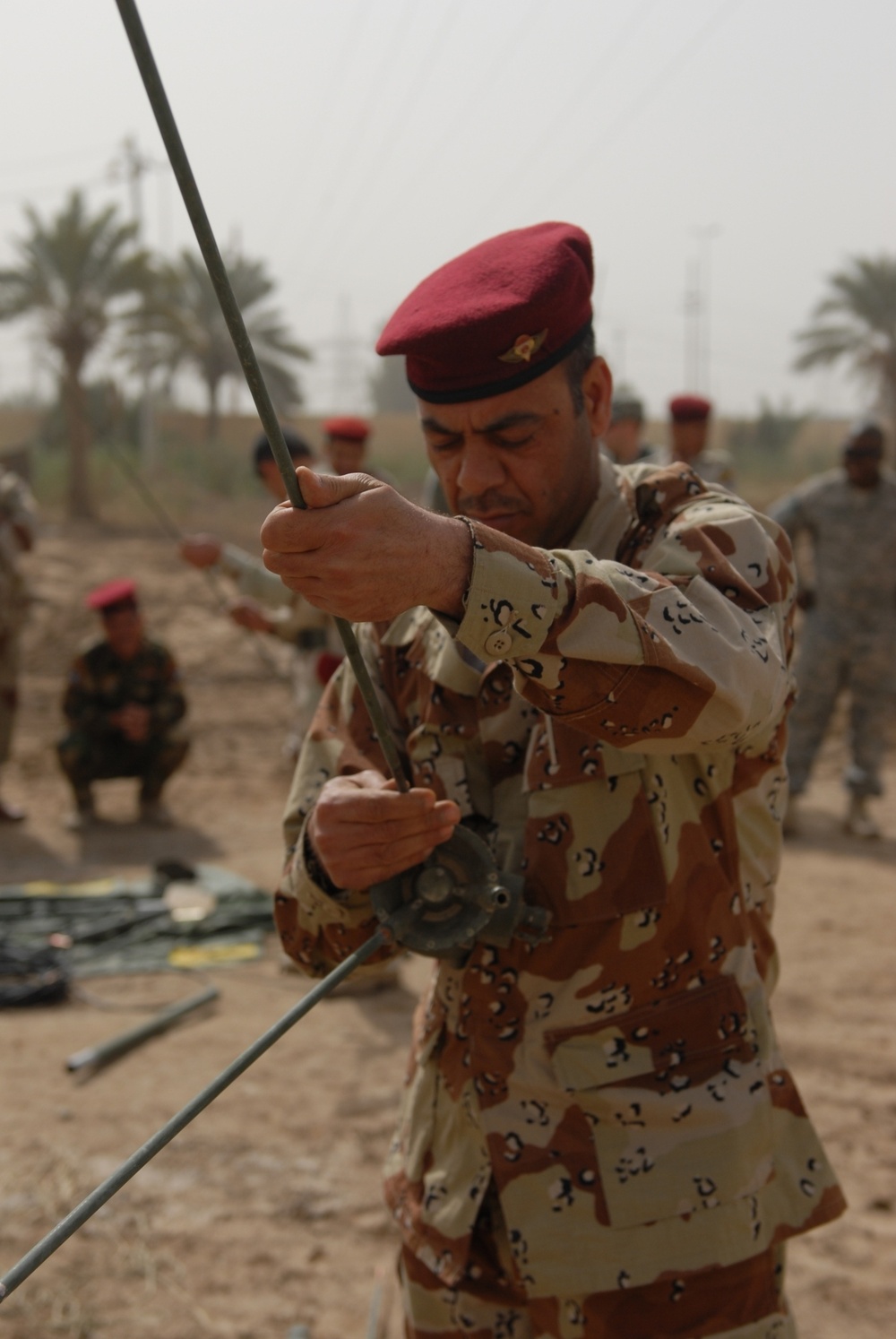 Dvids News Iraqi Army Soldiers Receive Us Army Sergeants Time