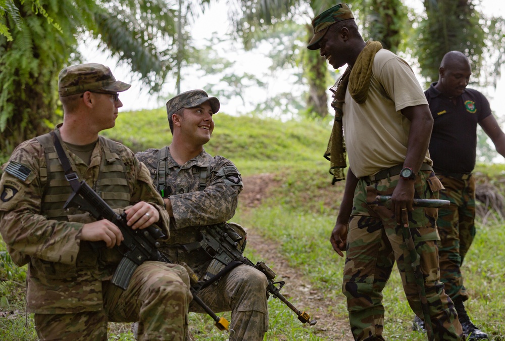 Dvids News American Soldiers Enhance Readiness Through Ghana Armed