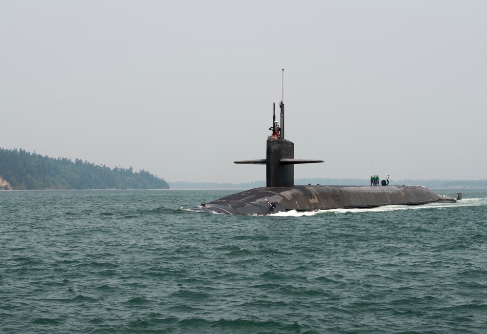 Dvids Images Uss Pennsylvania Ssbn 735 Returns To Naval Base