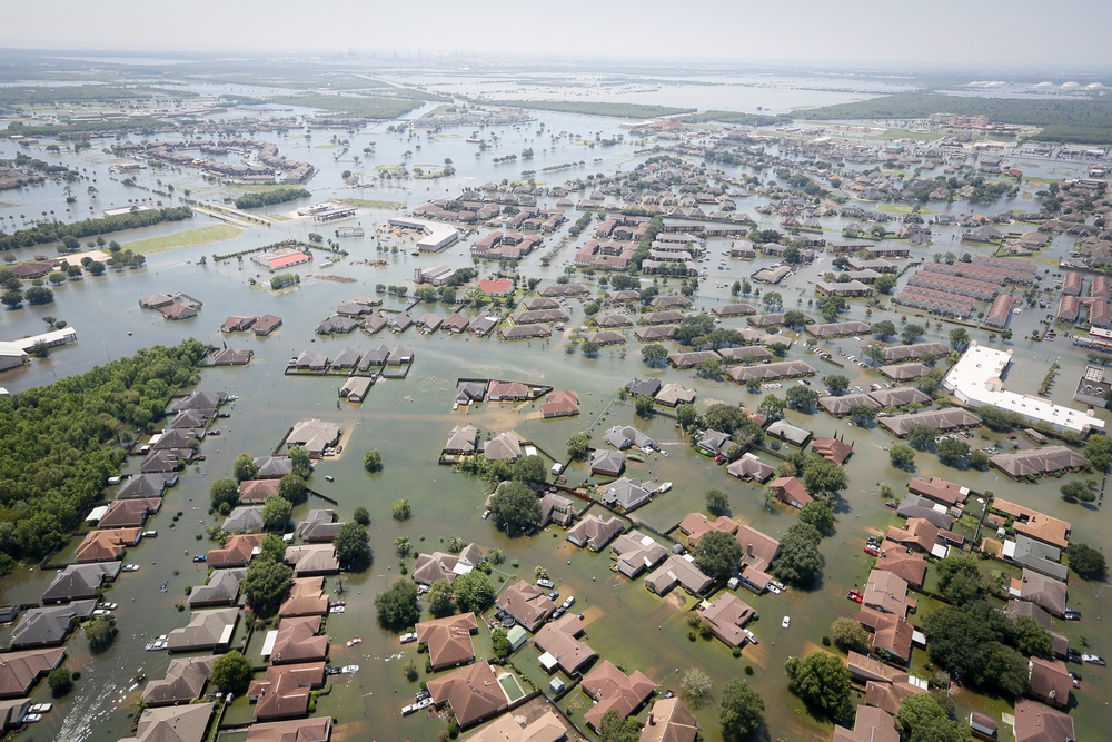 Dvids Images Aerial View Of Port Arthur And Beaumont Texas After