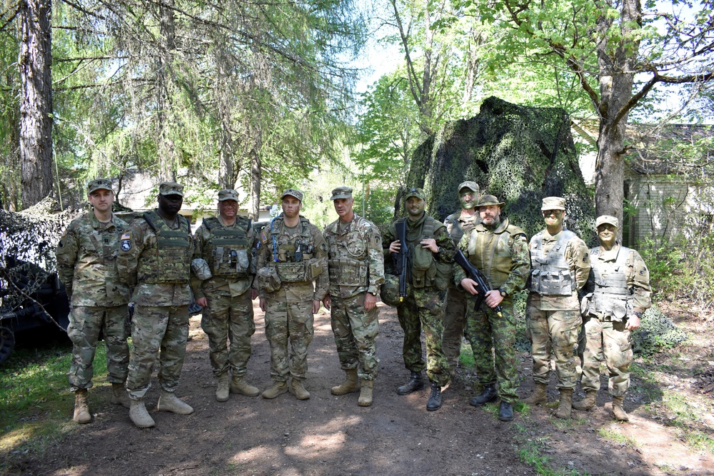 Dvids News Maryland National Guard Trains With Estonian Defense