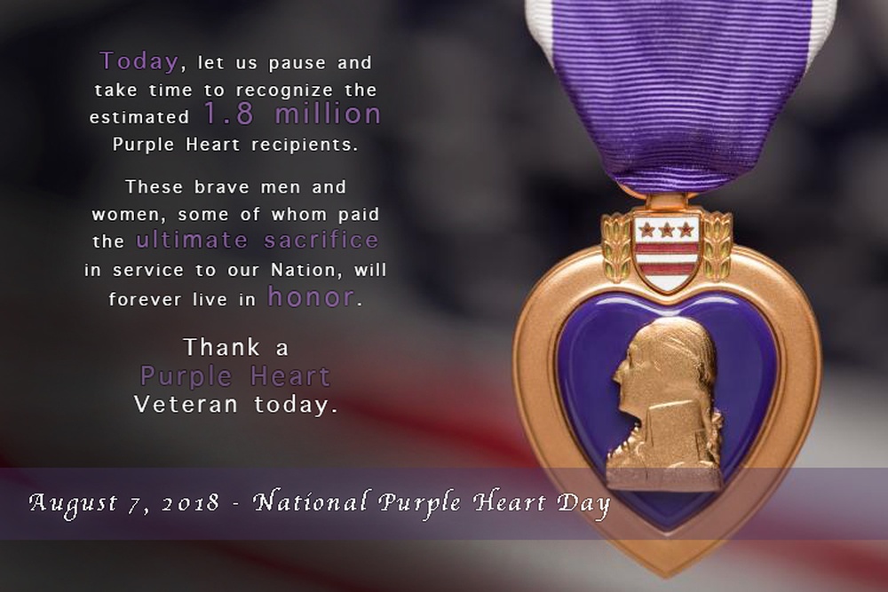 Dvids News The Merit Of Purple Heart Recognition Day