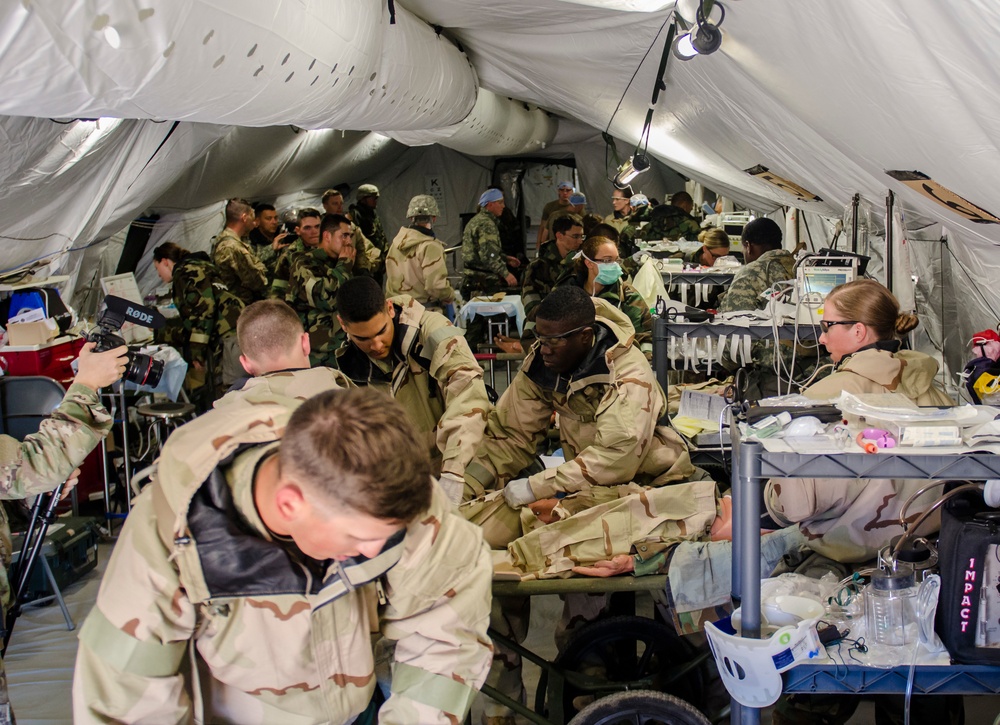 Dvids Images Mass Casualty Exercise Operating In Organized Chaos