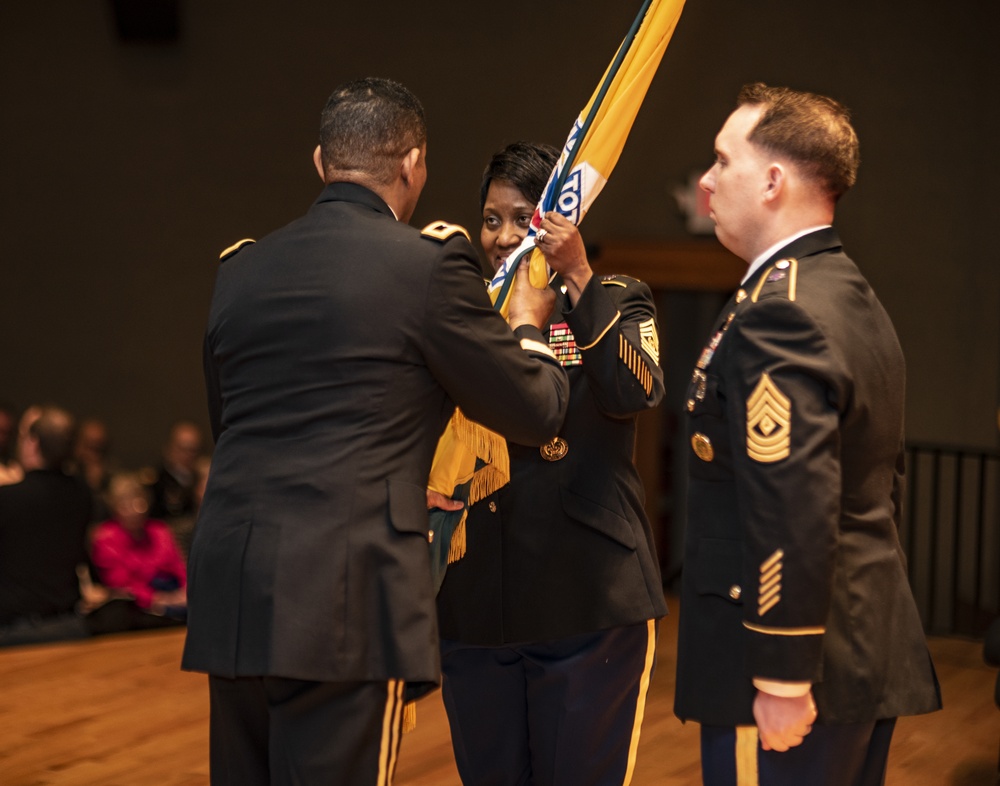 Dvids News Army Hrc Installs First Female Csmsenior Enlisted Leader