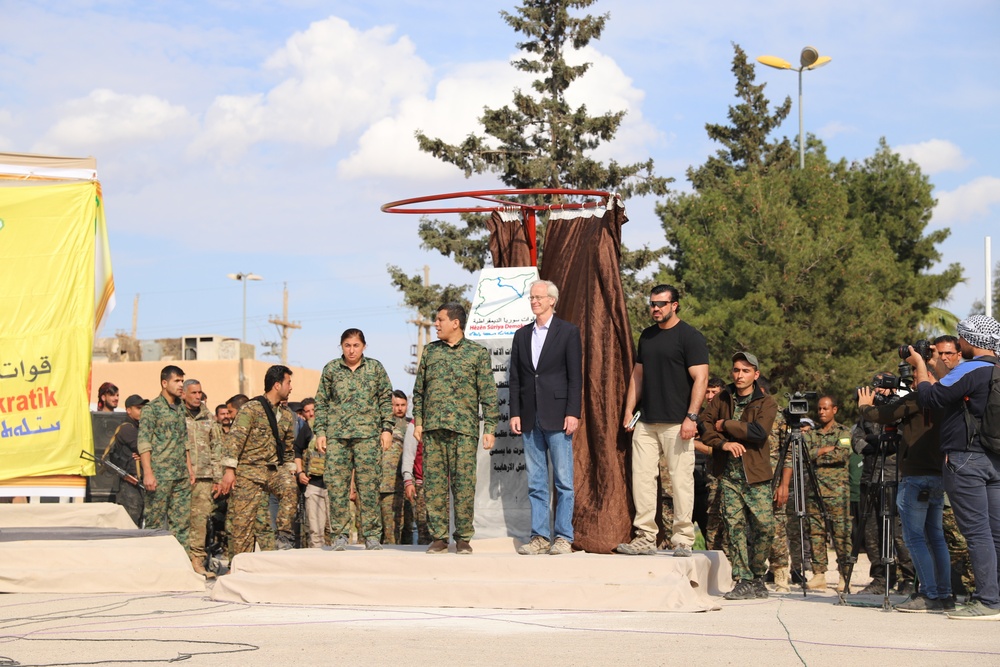 Dvids Images Syrian Democratic Forces Celebrate End Of Isiss So