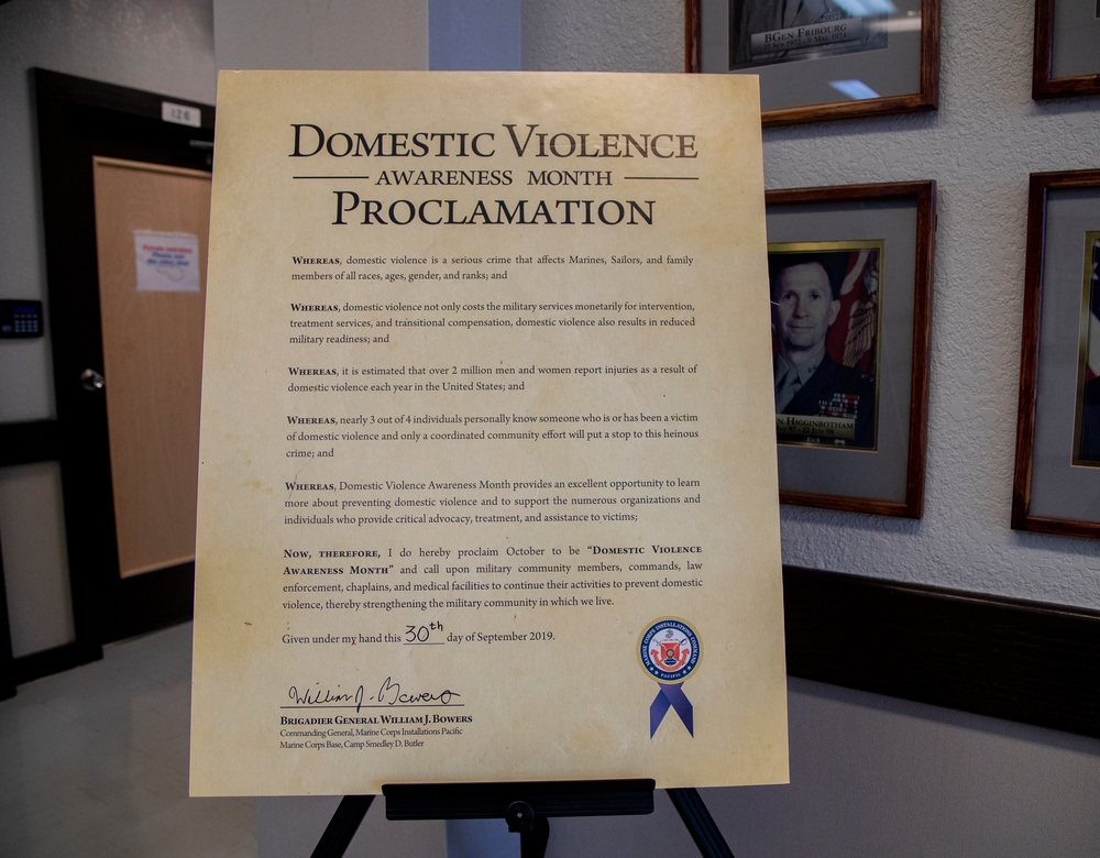 Dvids Images Mcipac Commanding General Signs The Domestic Violence