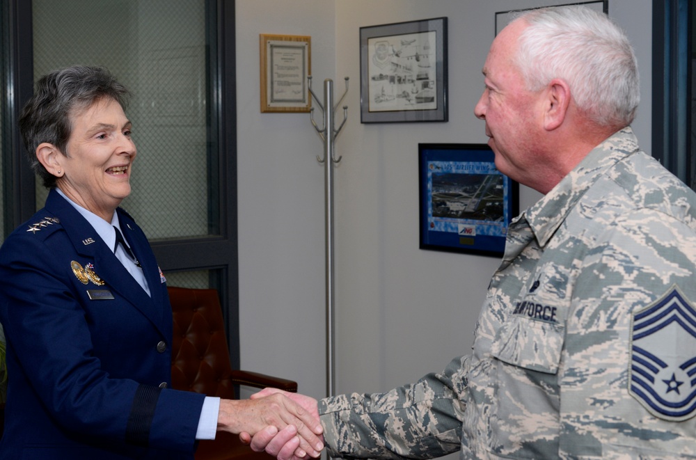 Dvids Images Air Force Material Command Leader Visits Stewart Angb