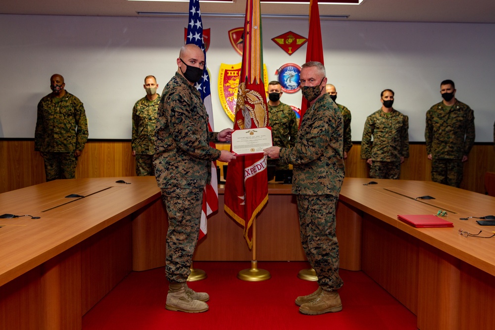 Dvids Images Us Marines Receive Navy Marine Corps Achievement