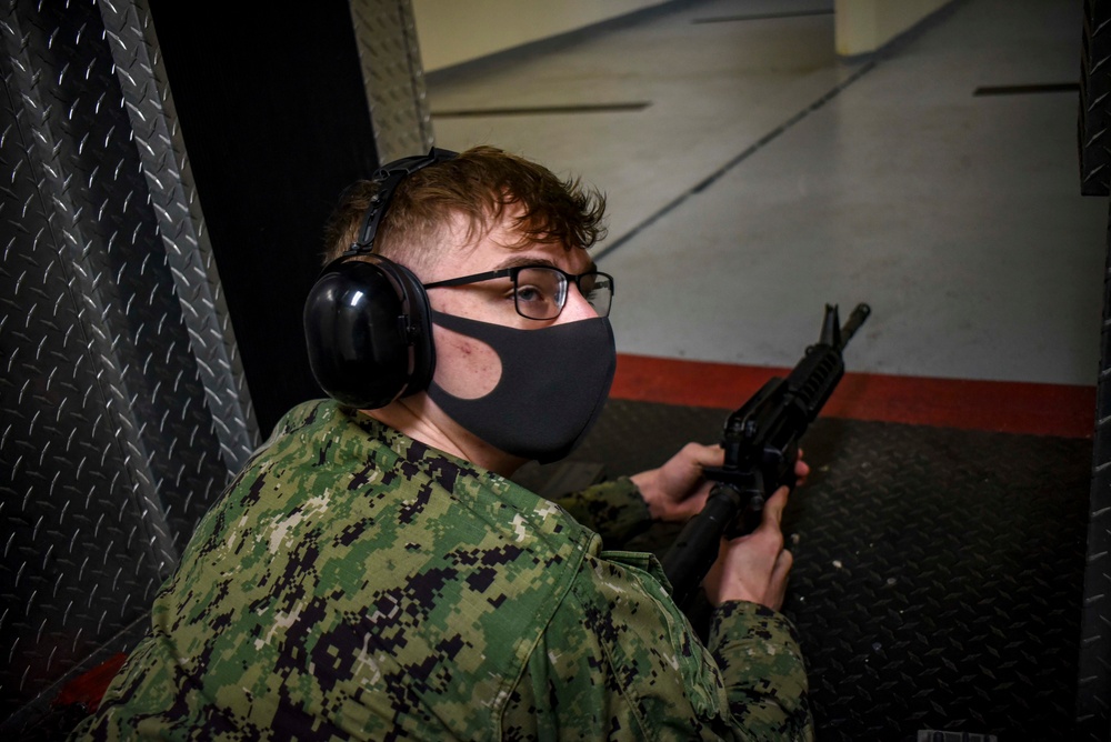 Dvids Images Uss Ronald Reagan Cvn 76 Gun Range Image 4 Of 22