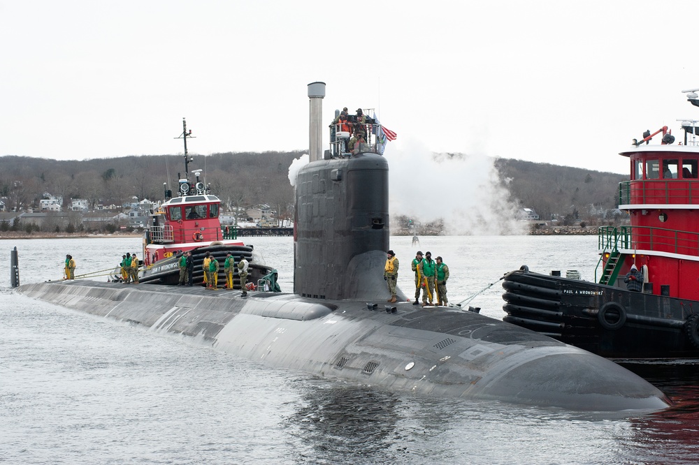 Dvids Images The Future Uss Oregon Ssn 793 Arrives At Submarine