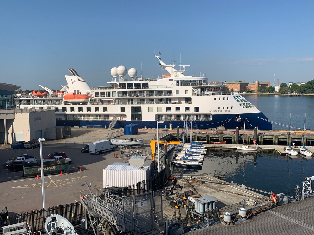 Dvids Images Cruise Ship Ocean Explorer Docked Behind Hampton Roads