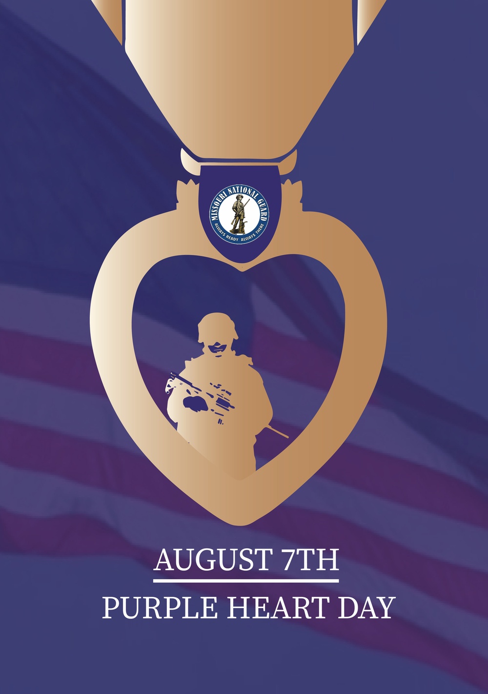 National Purple Heart Day 2025 Coral Jillie