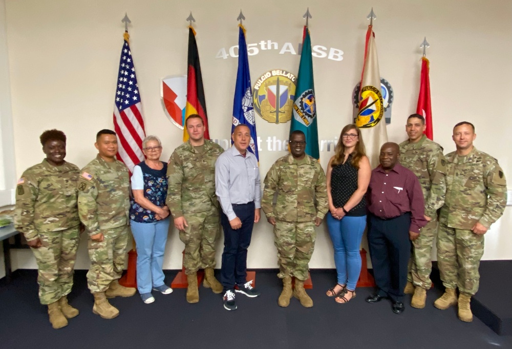 Dvids Images Asc Commanding General Visits 405th Afsb Recognizes