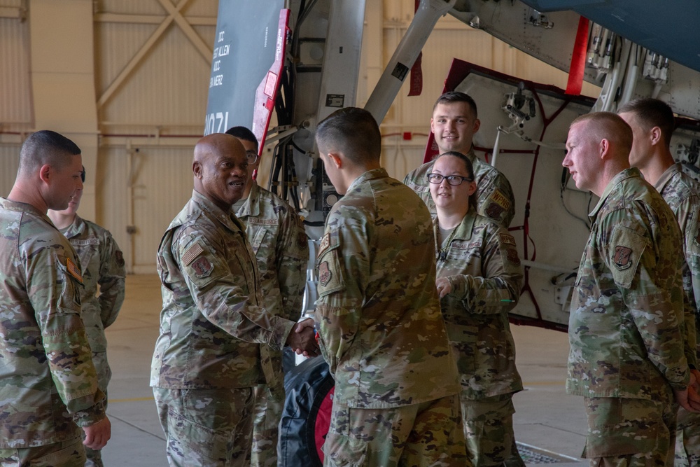 Dvids Images Ngb Senior Enlisted Advisor Visits Whiteman Afb Image