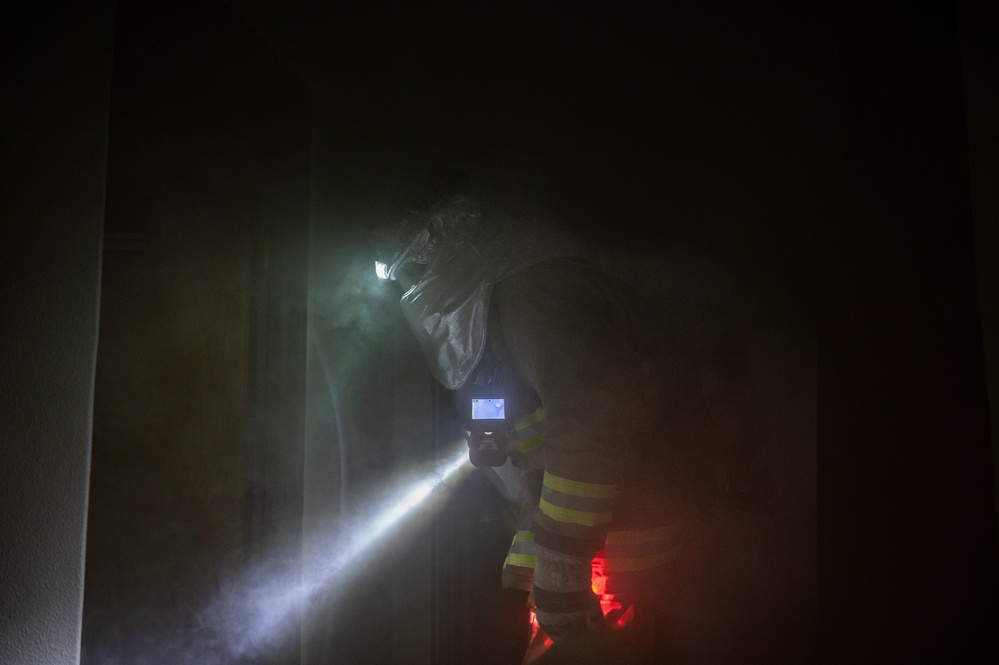 Dvids Images 51st Ces Firefighters Train To Rescue At Night Image