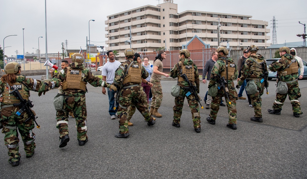 Dvids Images The 374th Sfs Conducts Protest Control Exercise During